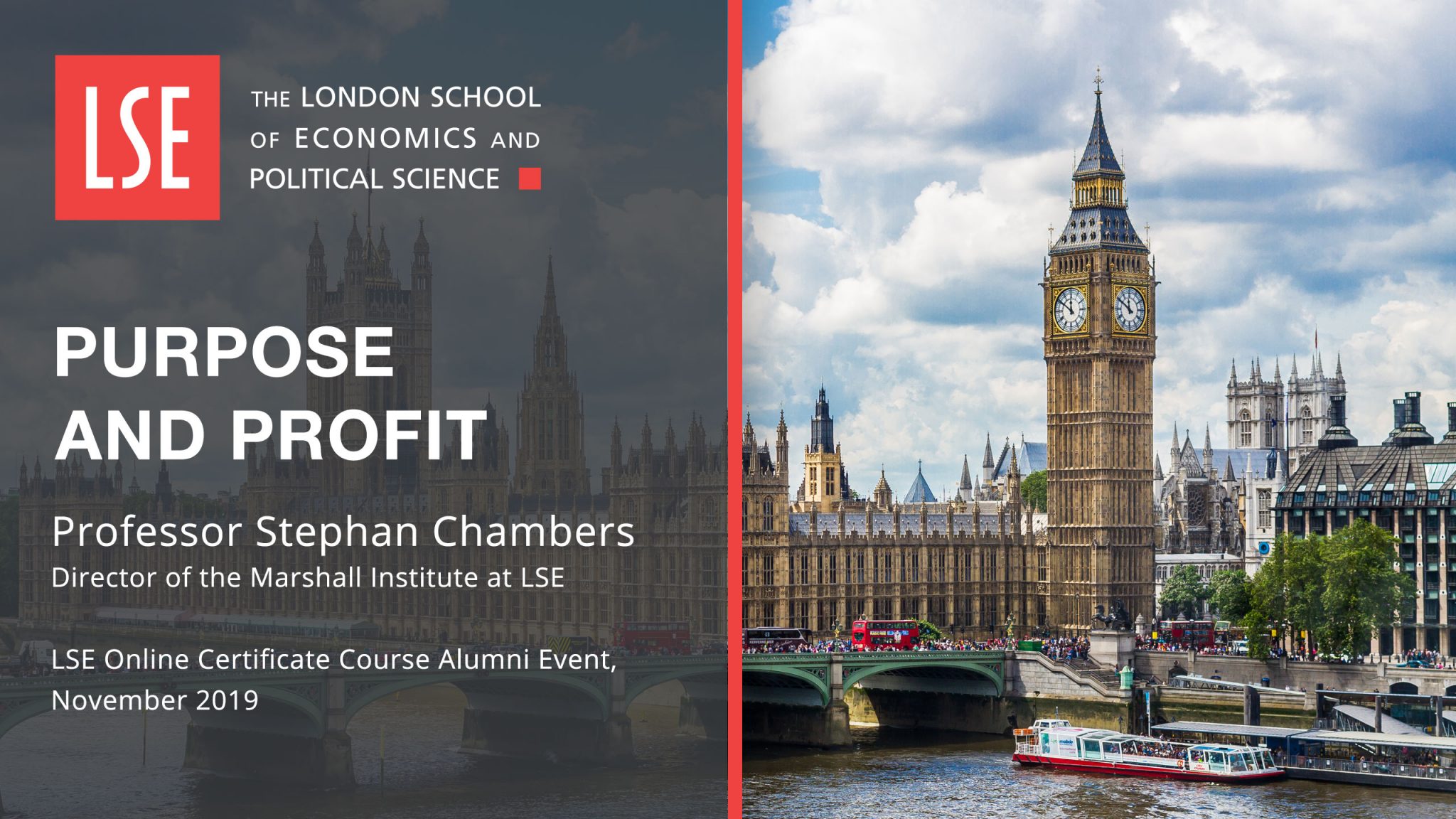 Exclusive LSE Lecture and Networking Event - GetSmarter Blog